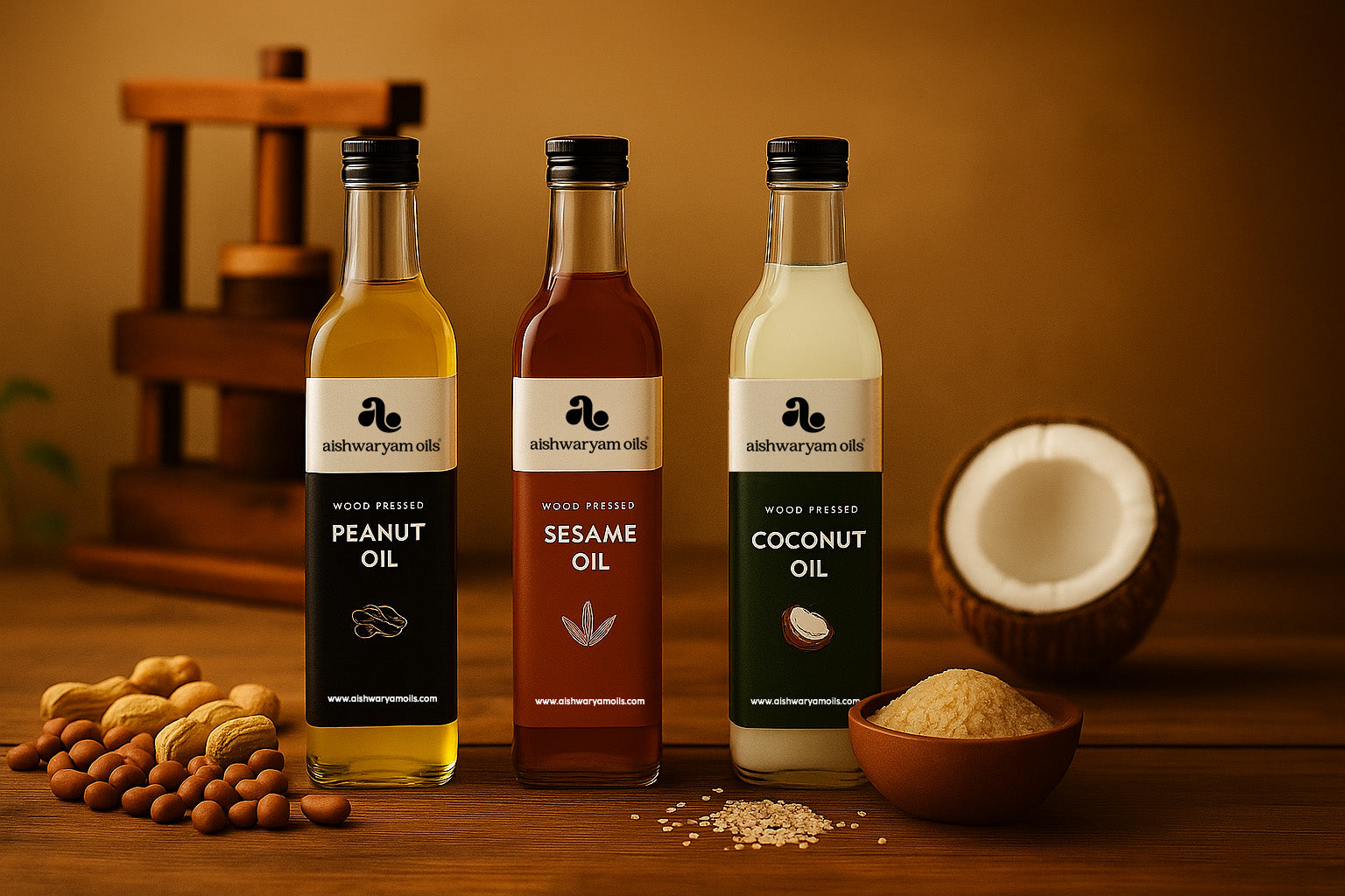 Pure Traditional Oils & Spices - Aishwaryamoils India – Aishwaryam Oils